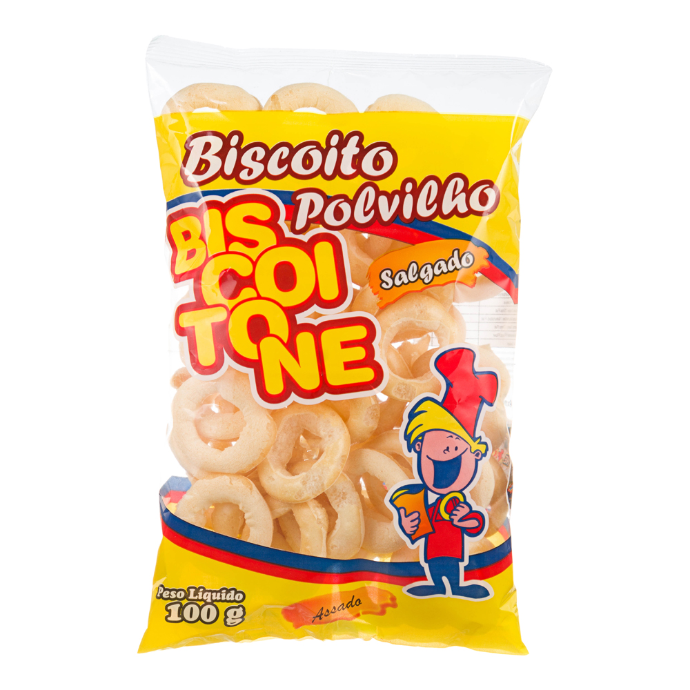 Biscoito Polvilho Biscoitone Salgado 100g